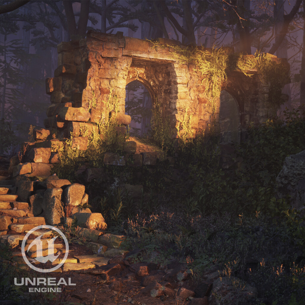 Malou De Paepe - Forest Ruins