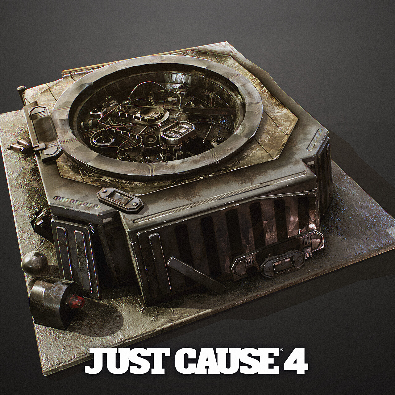 ArtStation - JC4: Damage Turret