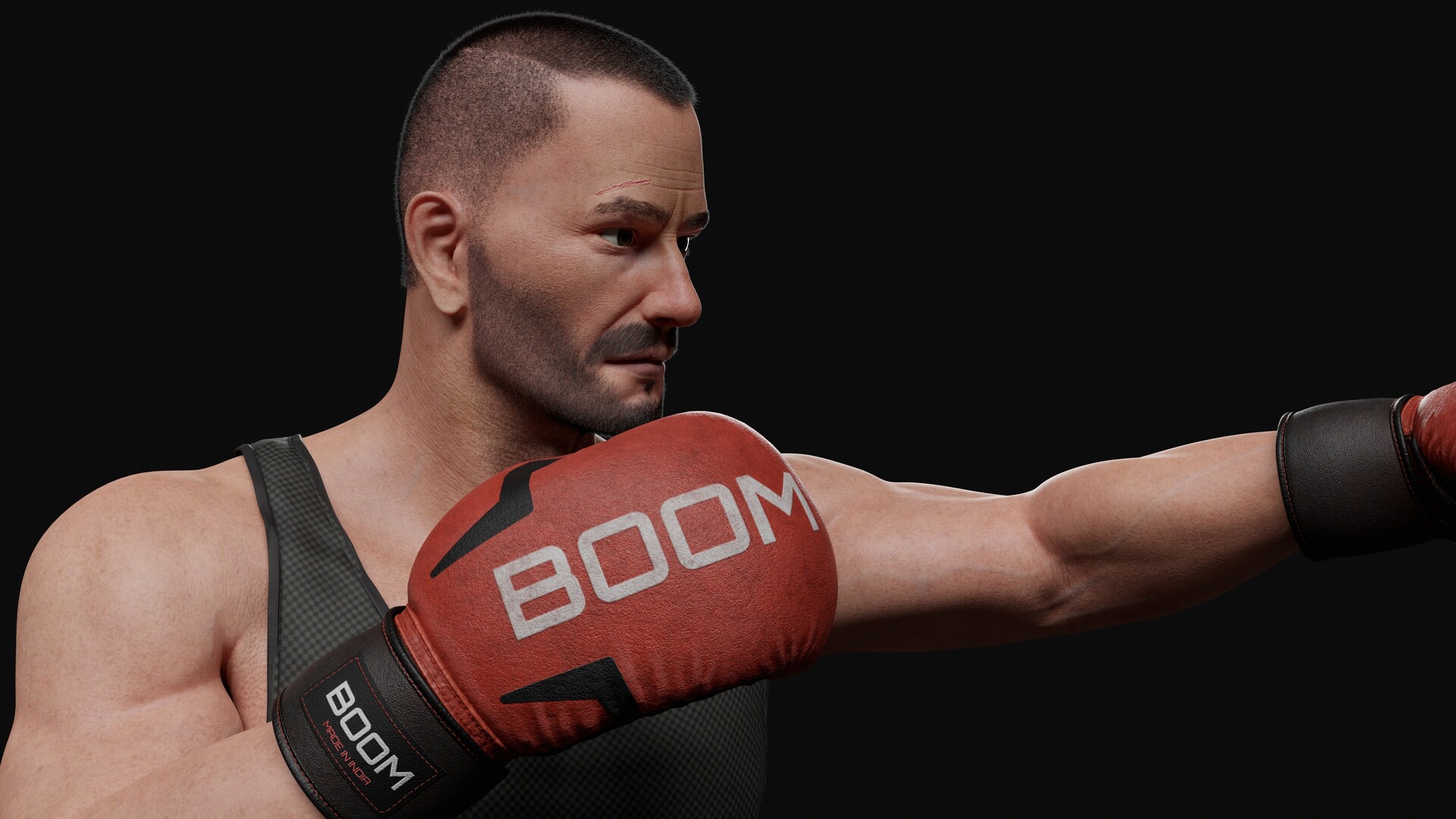 ArtStation - Champion Boxer