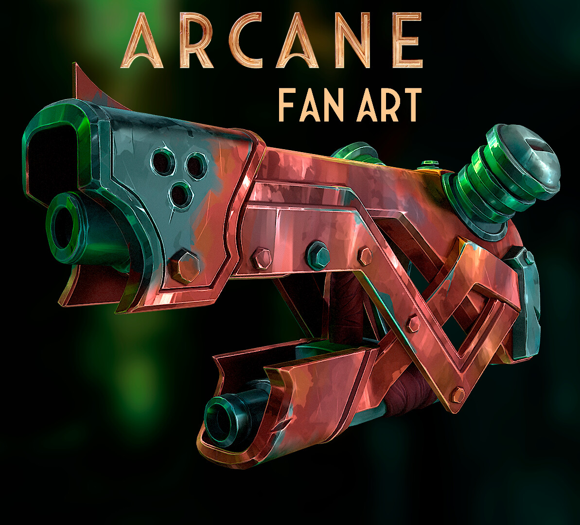 ArtStation - Zeri's gun