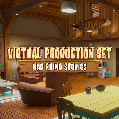 ArtStation - Stylized Virtual Production Set