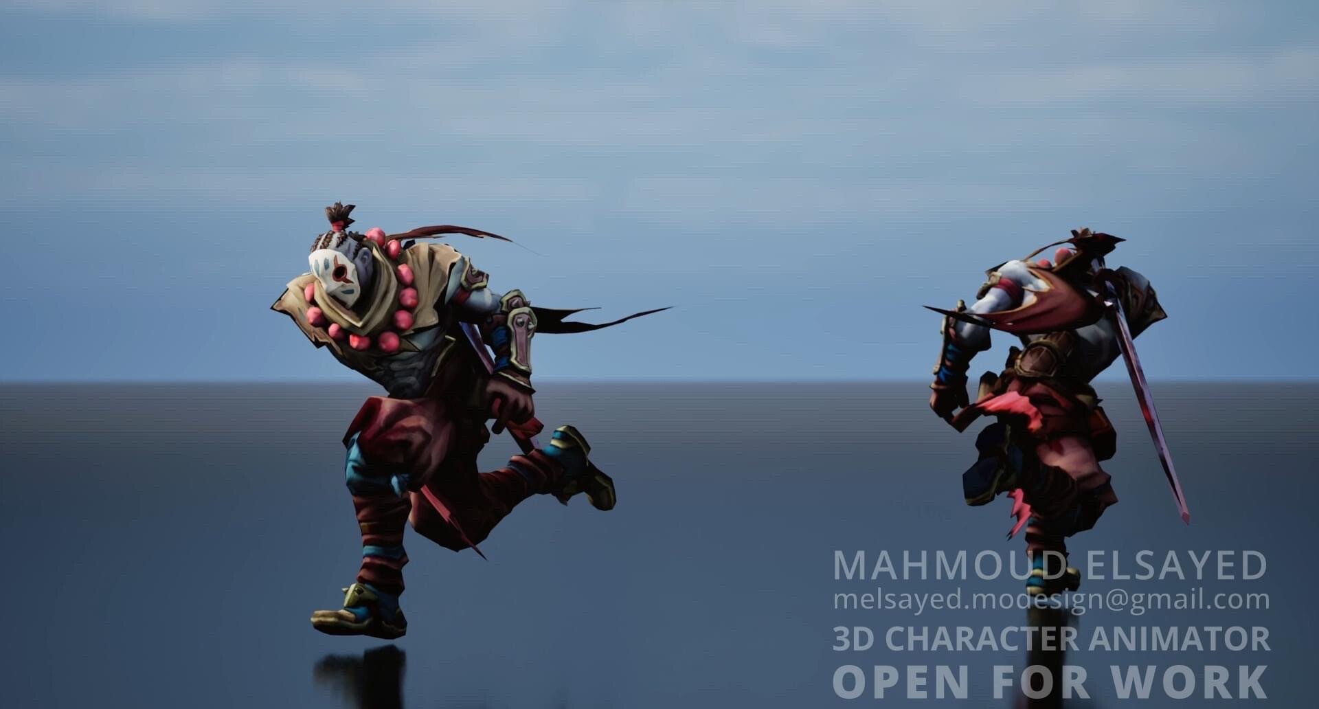 ArtStation - Mahmoud Elsayed - 3D Game Animation Sprint