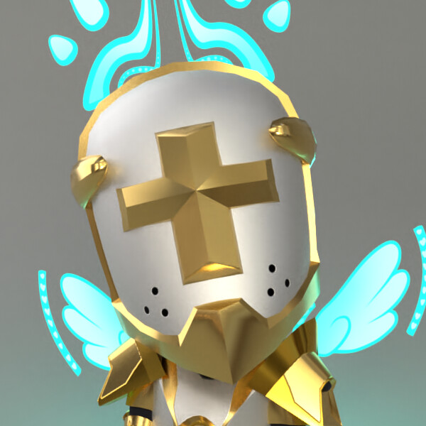 Brenna Homer - Chibi Gabriel 3D Model