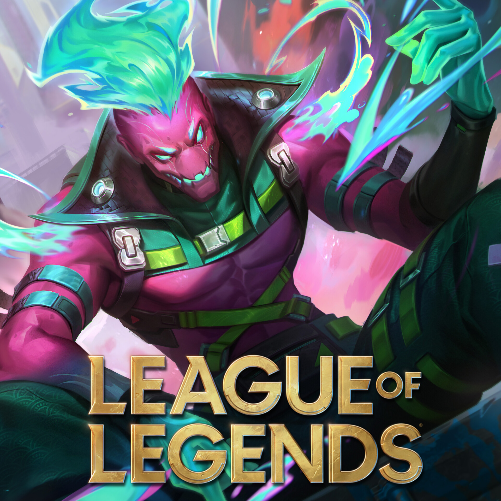 ArtStation - Street Demons Brand splash for league of legends