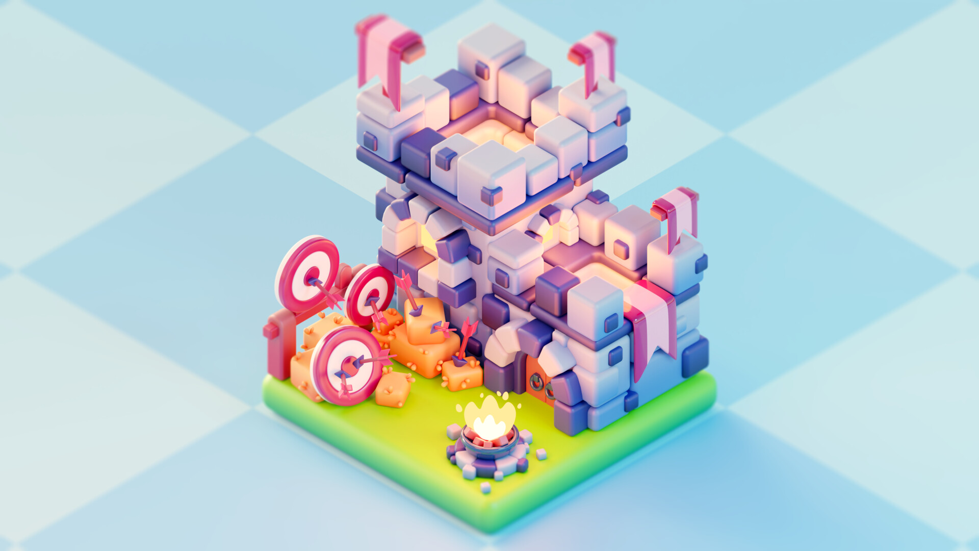 ArtStation - Training Grounds