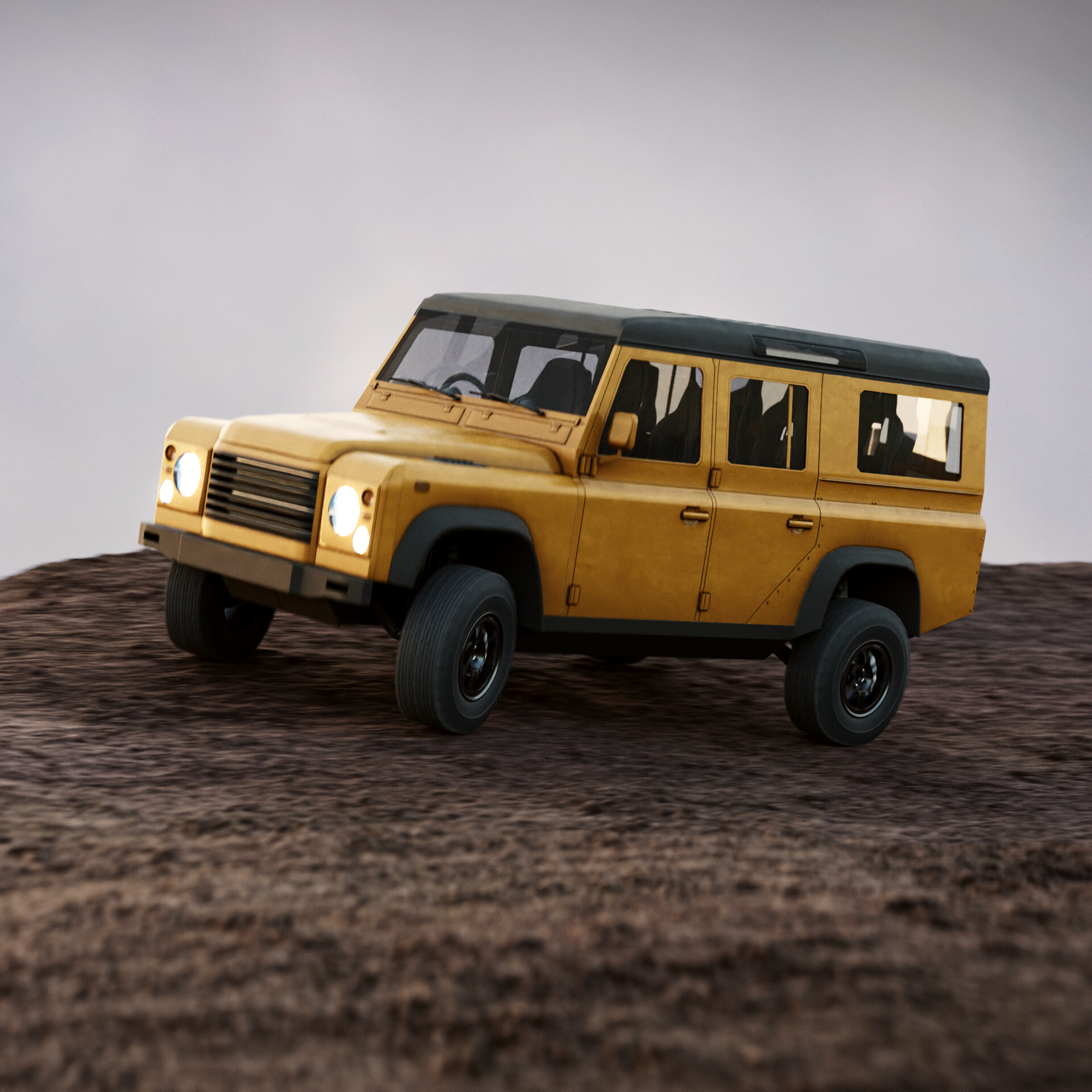 ArtStation - Automatic car rig demo