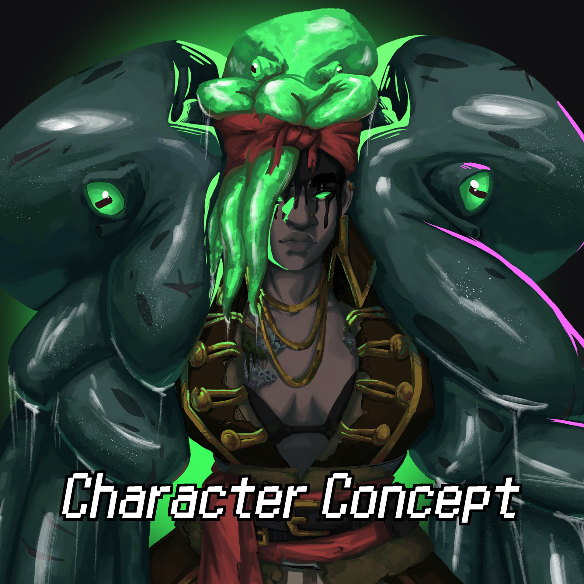 ArtStation - Undead Pirate Concept