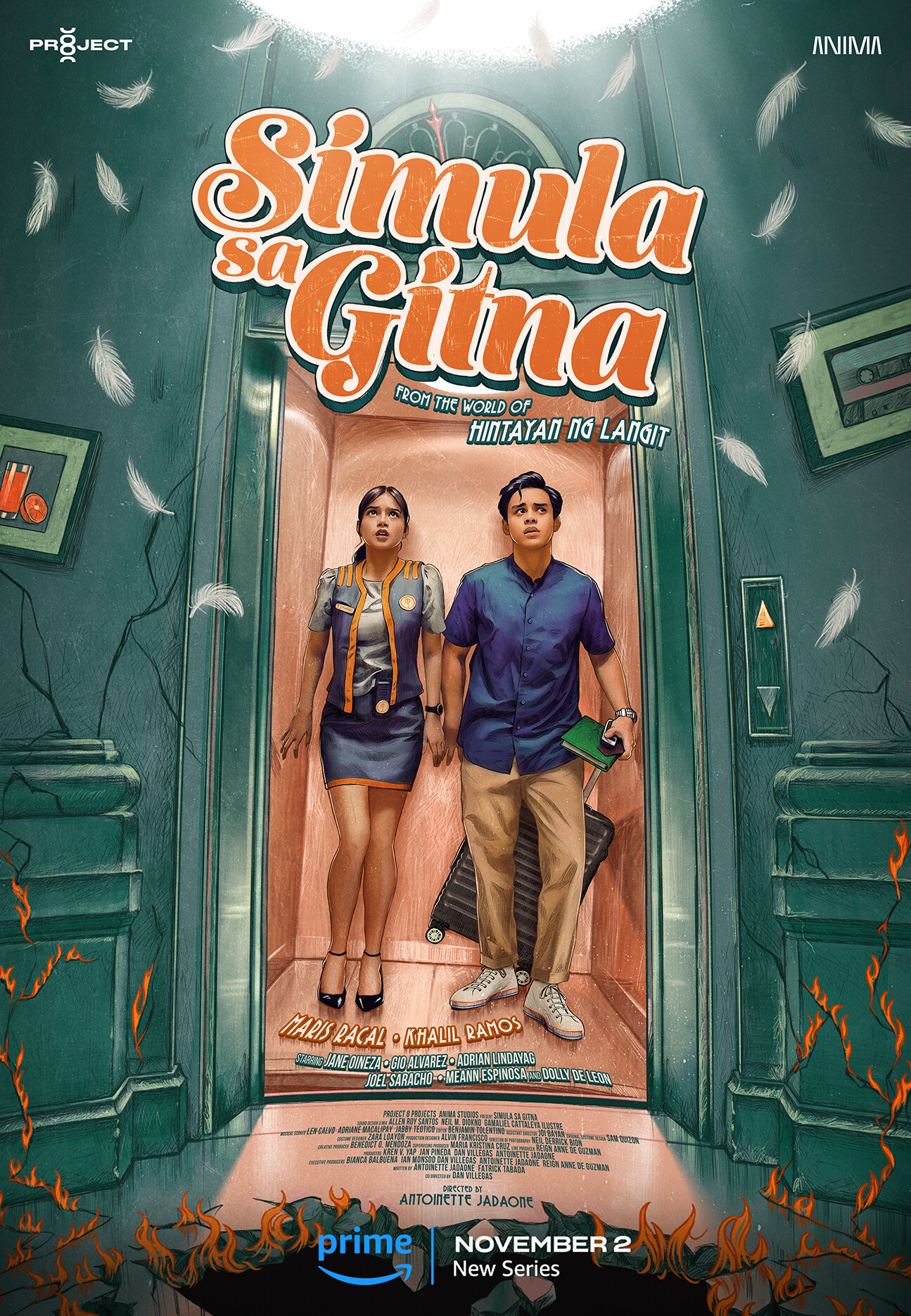 ArtStation - Simula sa Gitna (2023) Illustrated Movie Poster