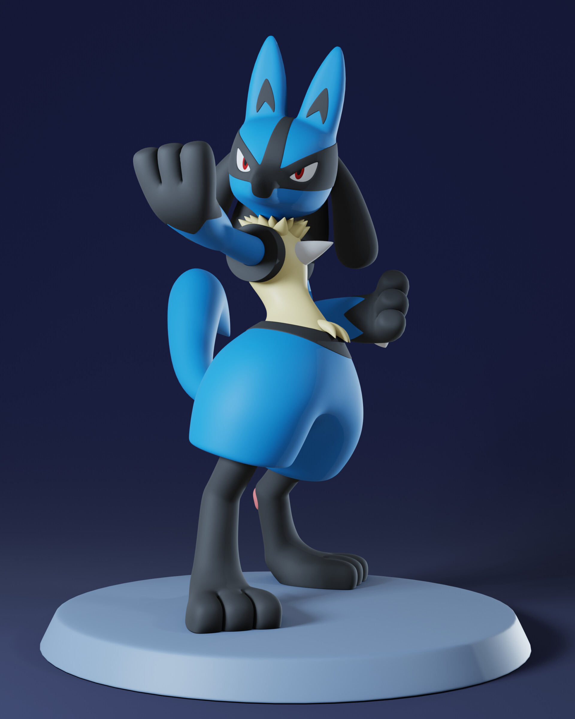 ArtStation - Lucario - 3d print