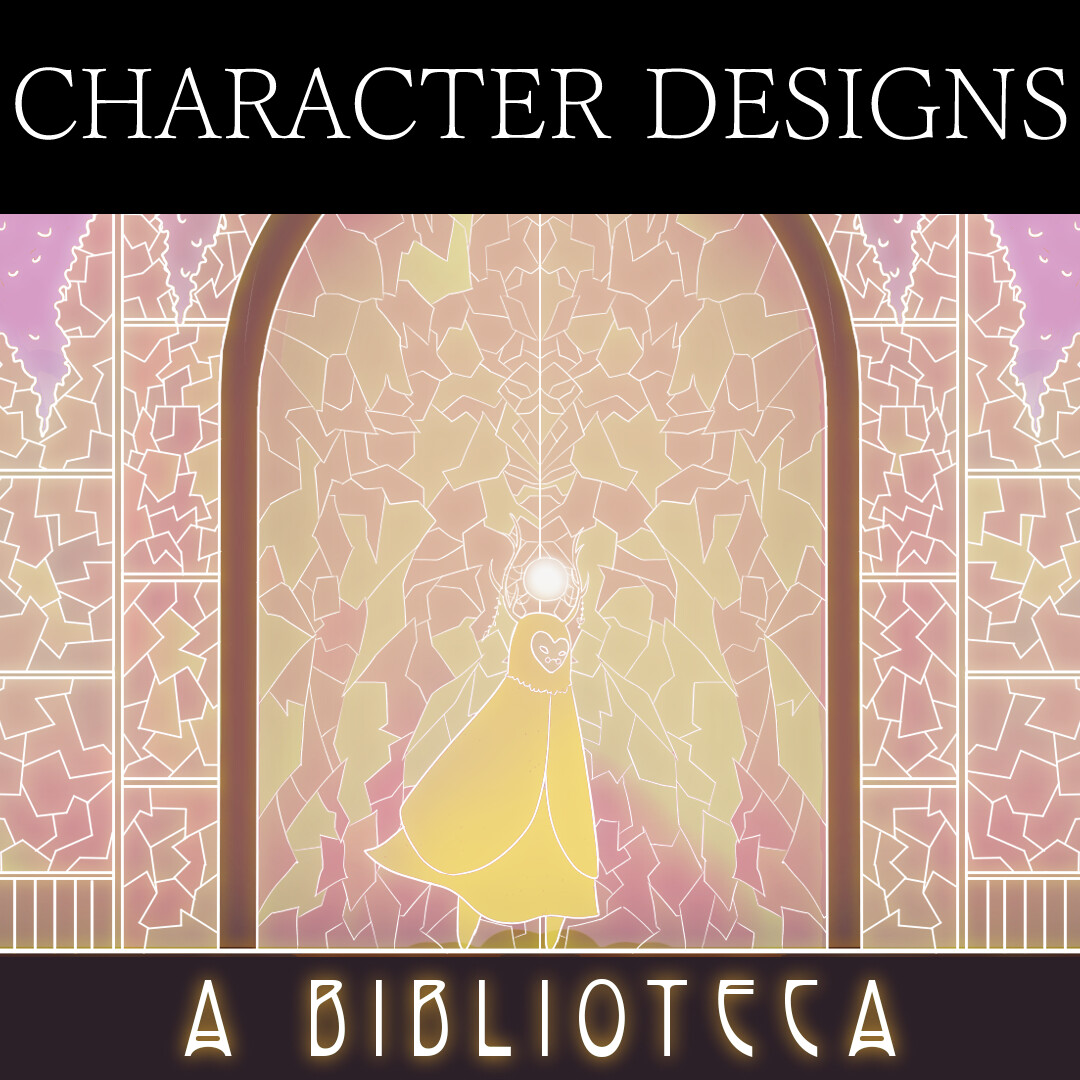 Helena Omura - A Biblioteca - Bibi & Momo Character Design Concepts