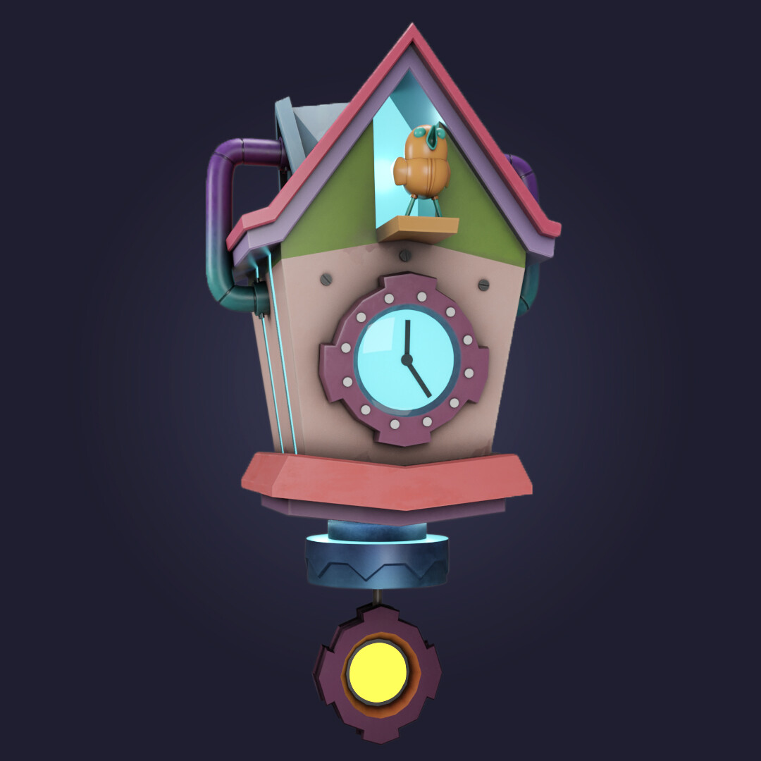 ArtStation - Cuckoo clock