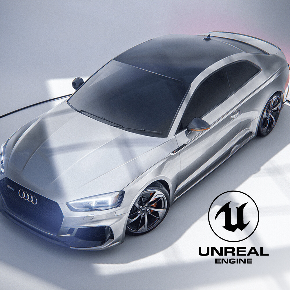 ArtStation - Audi RS5 Studio Render - Full CGI (Unreal Engine 4)