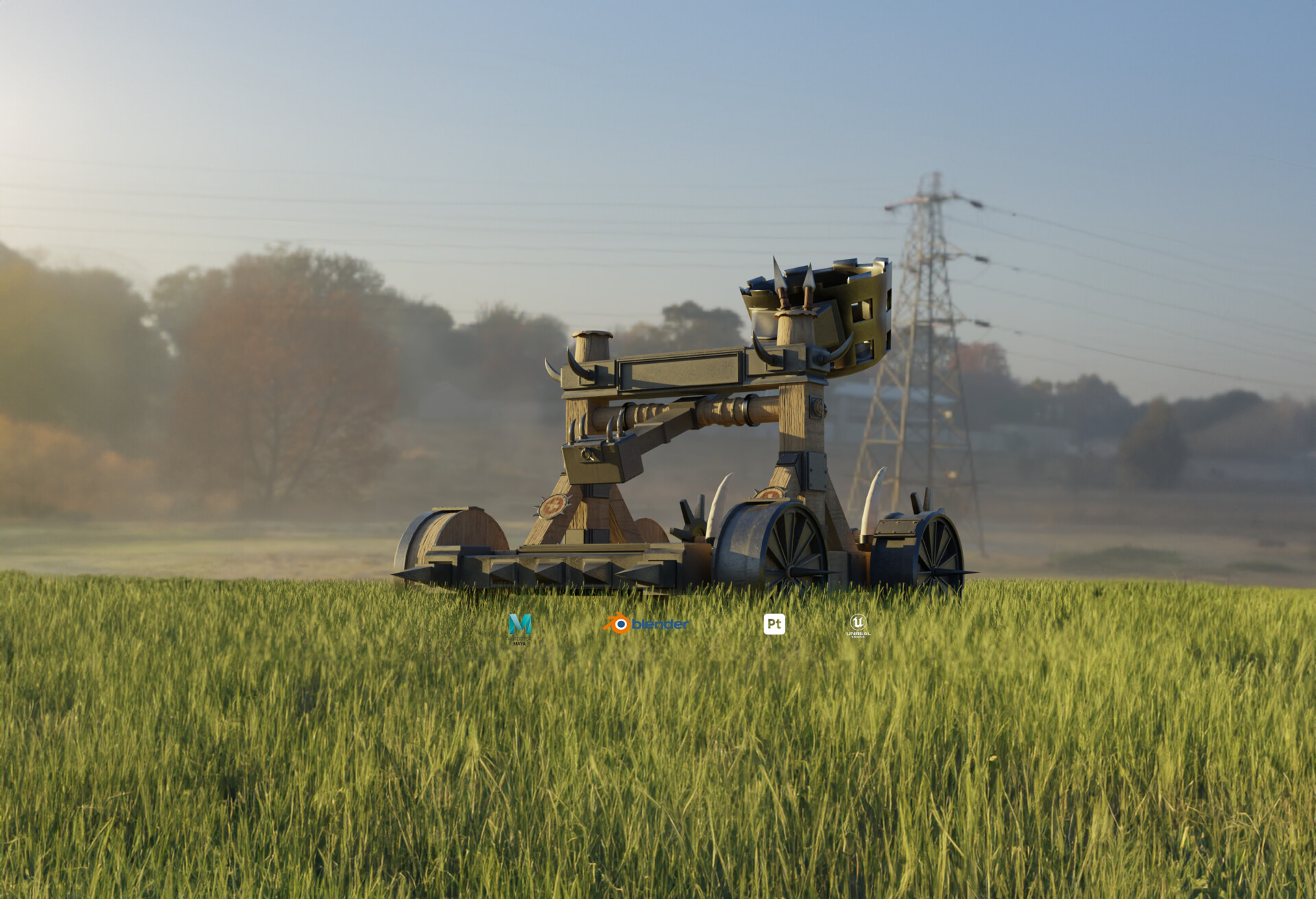 ArtStation - Catapult Animation