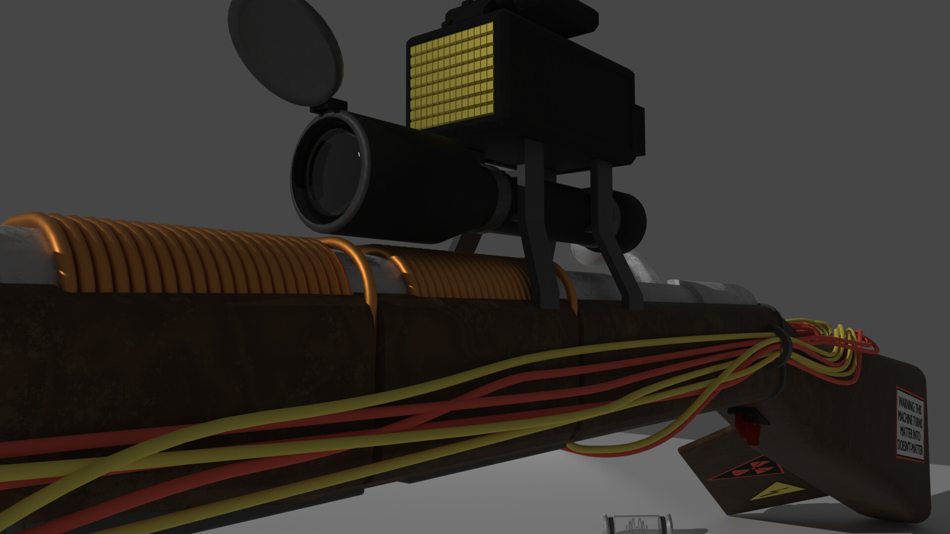 ArtStation - Makeshift Antimatter Rifle