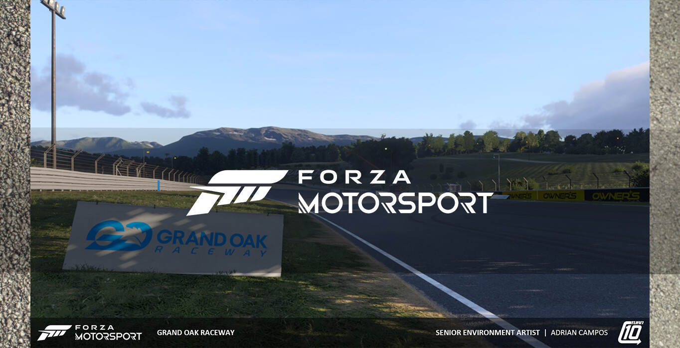 ArtStation - Forza Motorsport: Grand Oak Raceway
