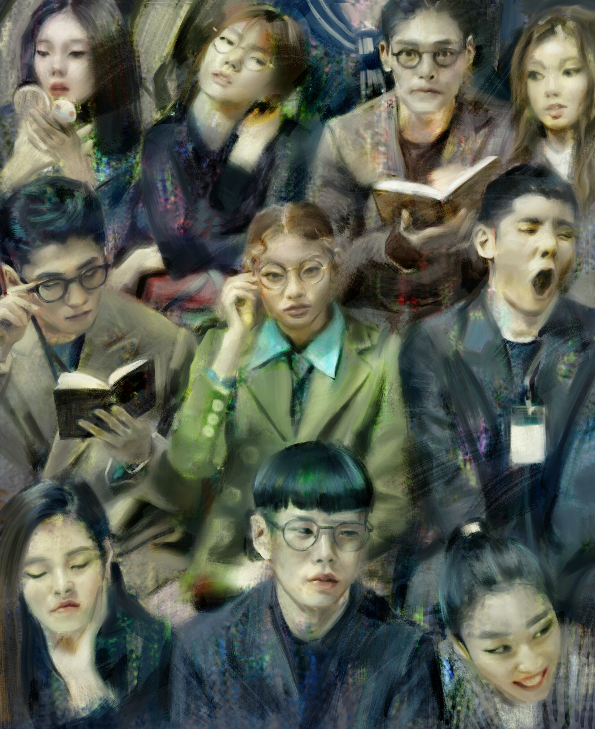 ArtStation - Drawing Several People