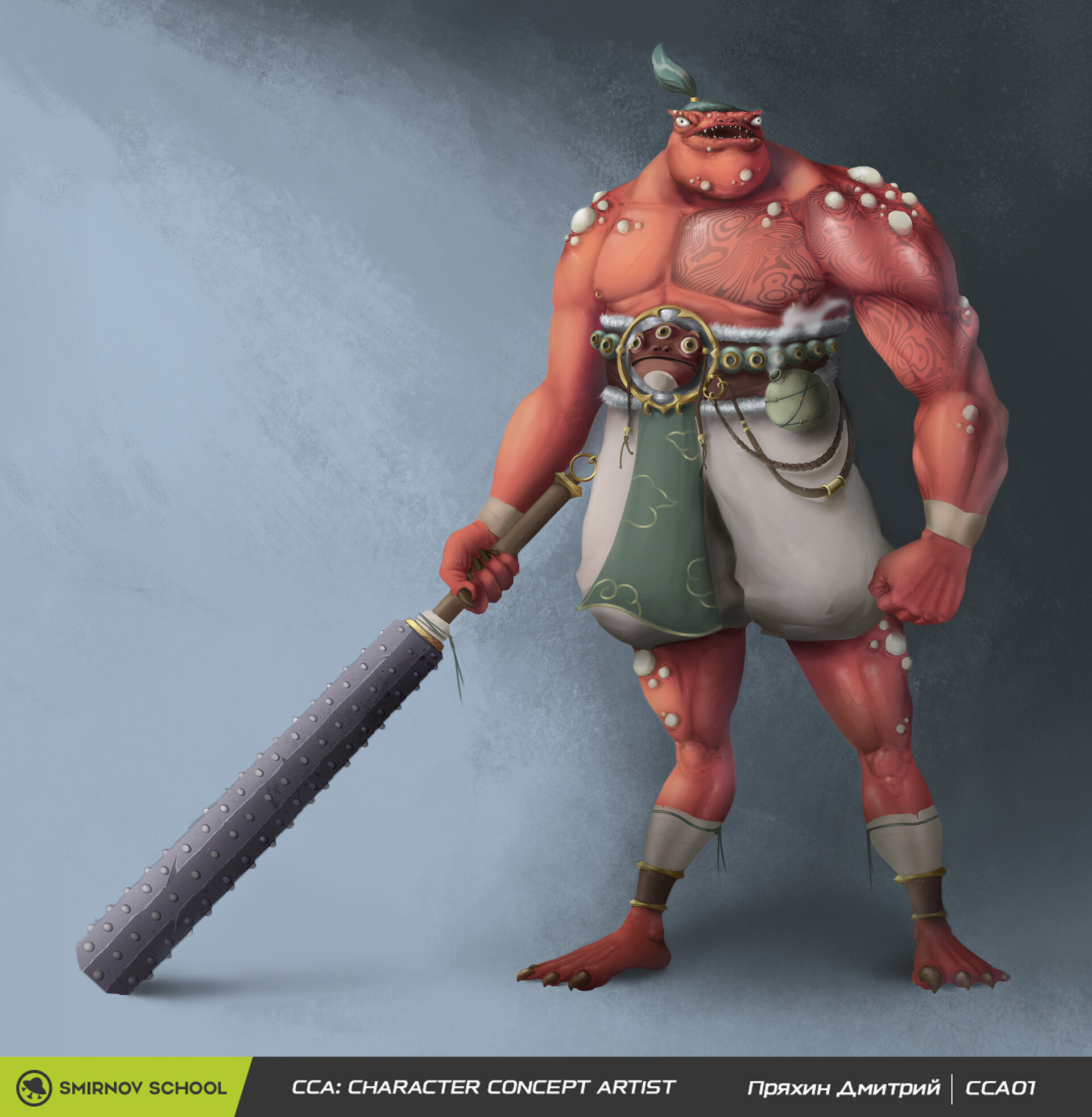 ArtStation - Japanese Demon Toad