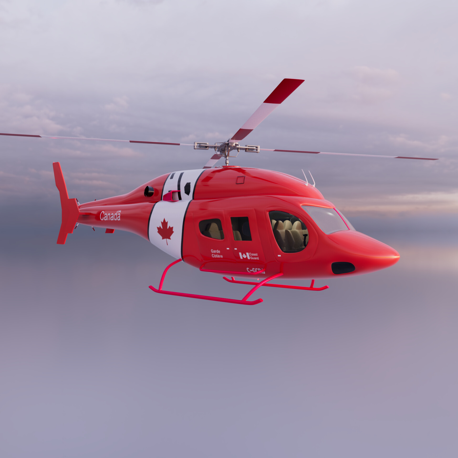 ArtStation - Bell 429