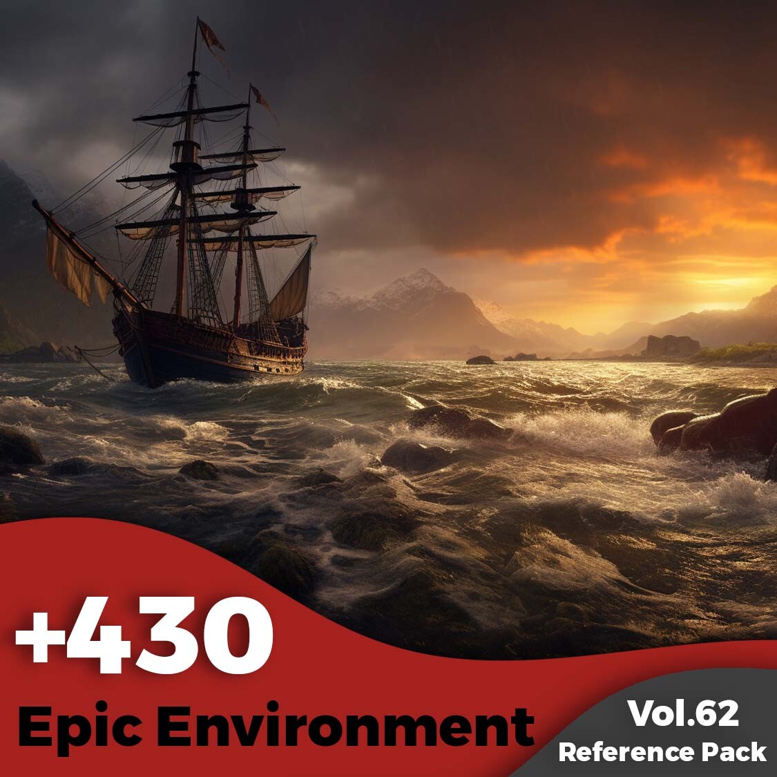 ArtStation - +430 Epic Environment Concept (4k) | Vol_62