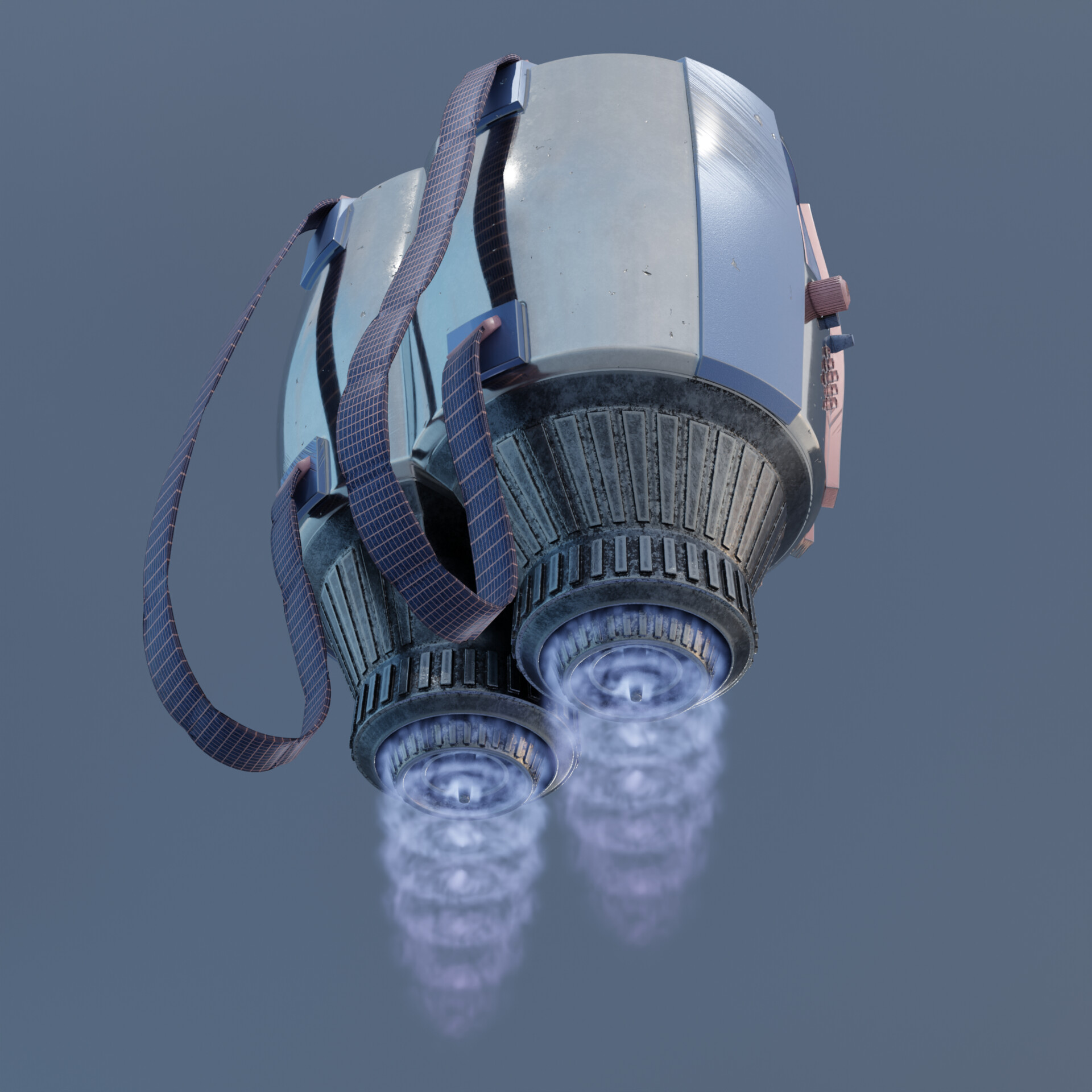 ArtStation - Stylised jetpack - "Jumppack"