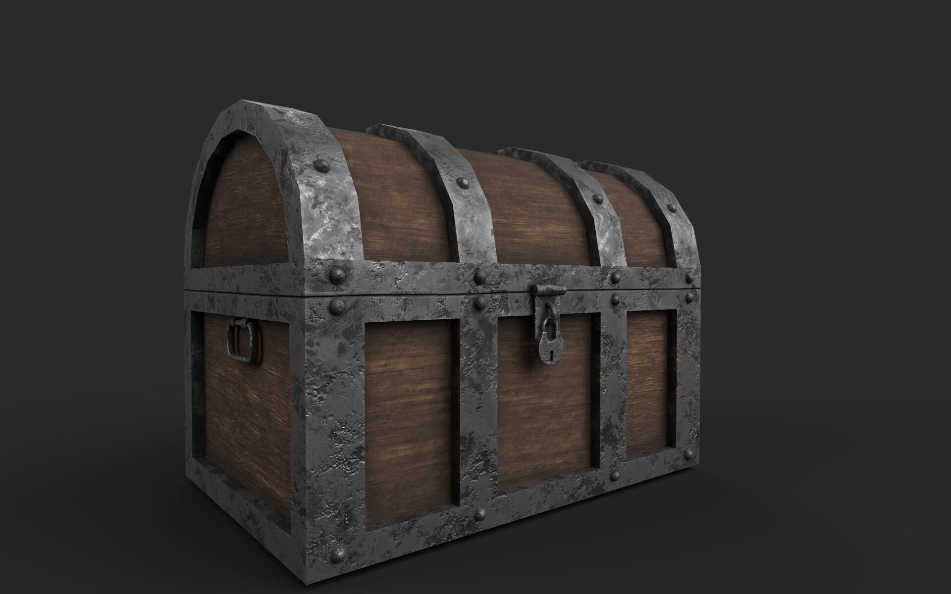 Israa Ali - Chest box game asset