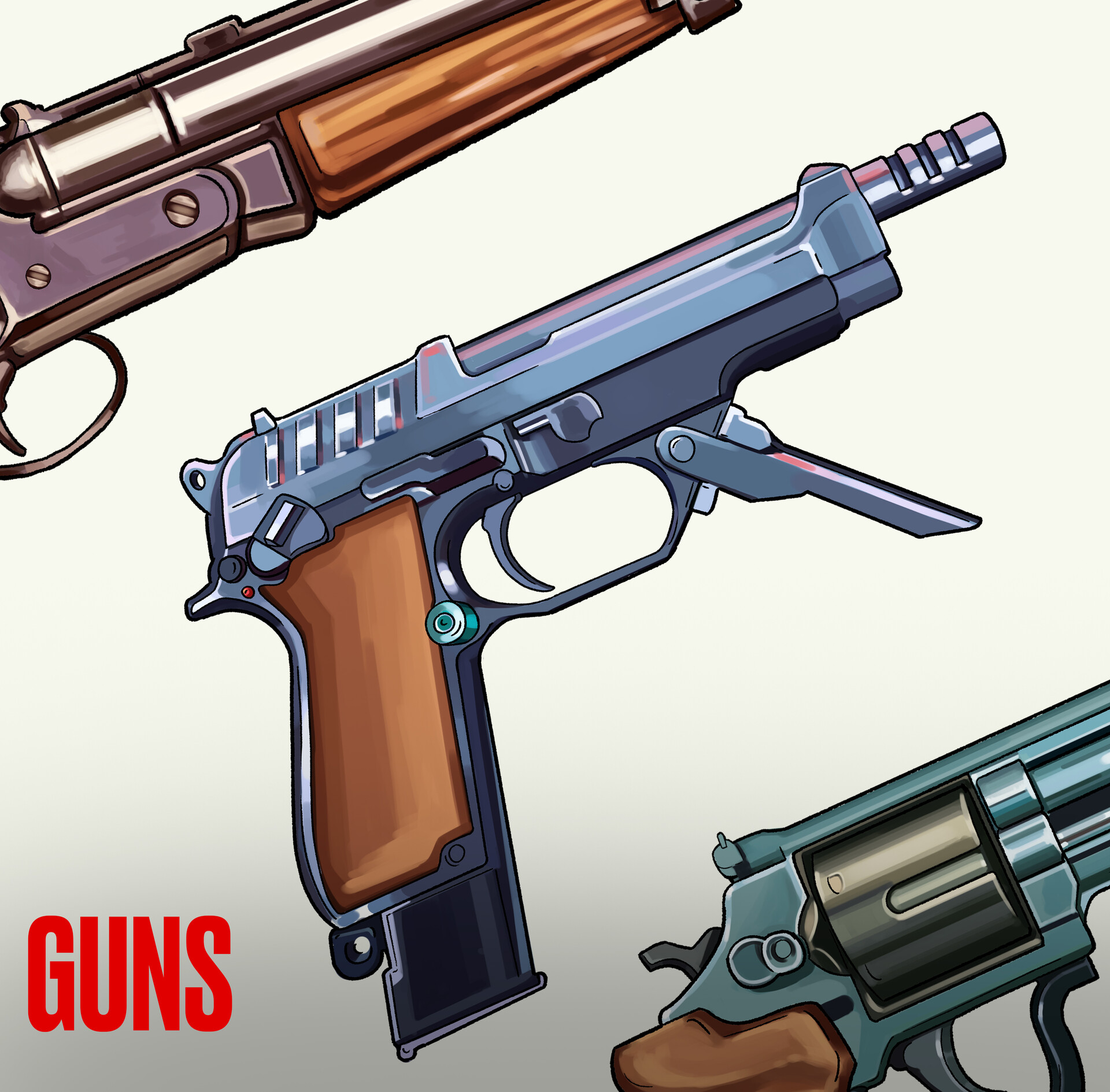 ArtStation - Guns