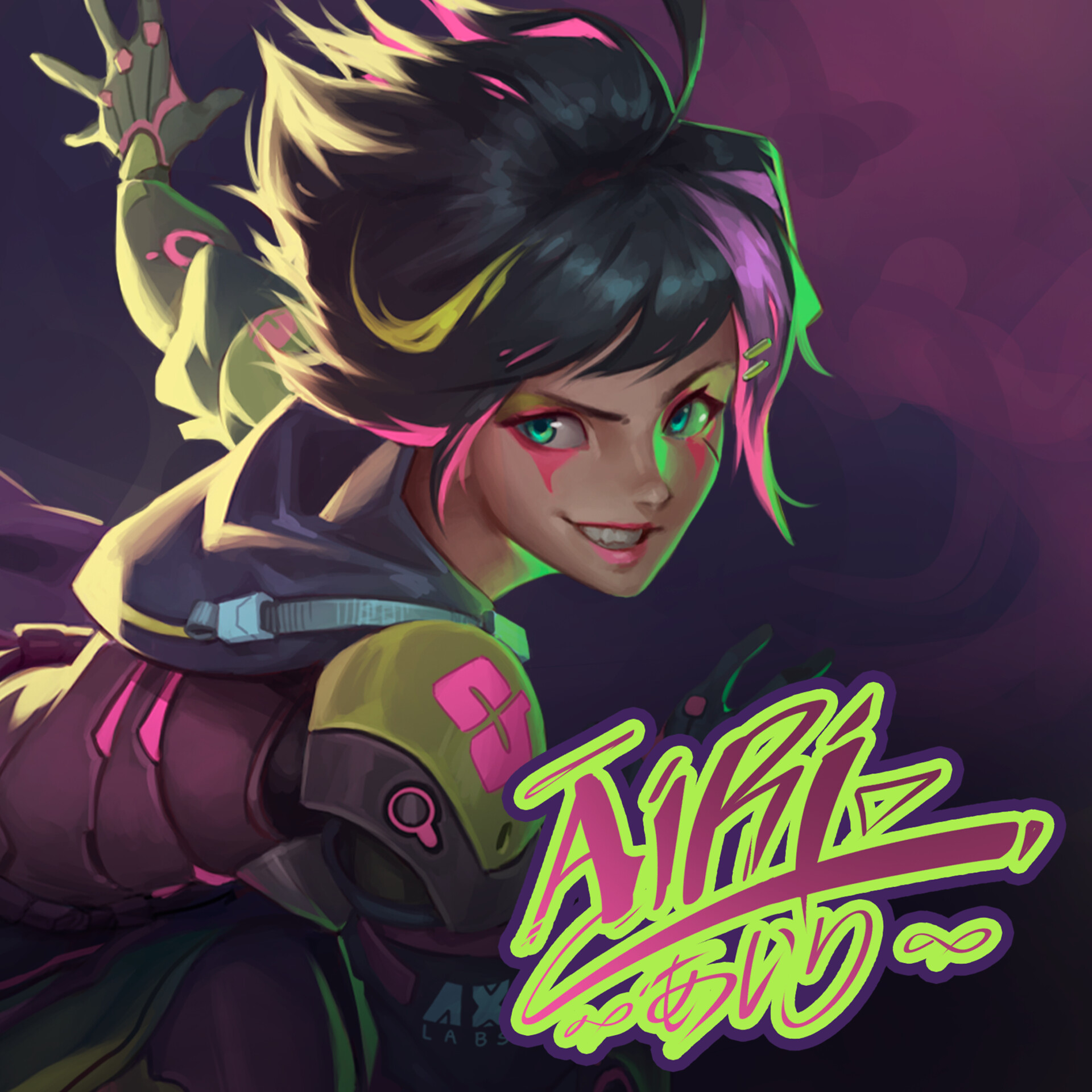 ArtStation - Airi - Chroma Corps Cadet