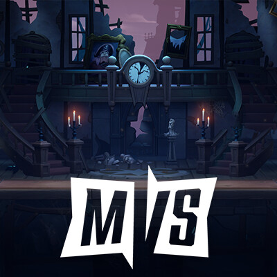 ArtStation - MultiVersus - Scooby's Haunted Mansion