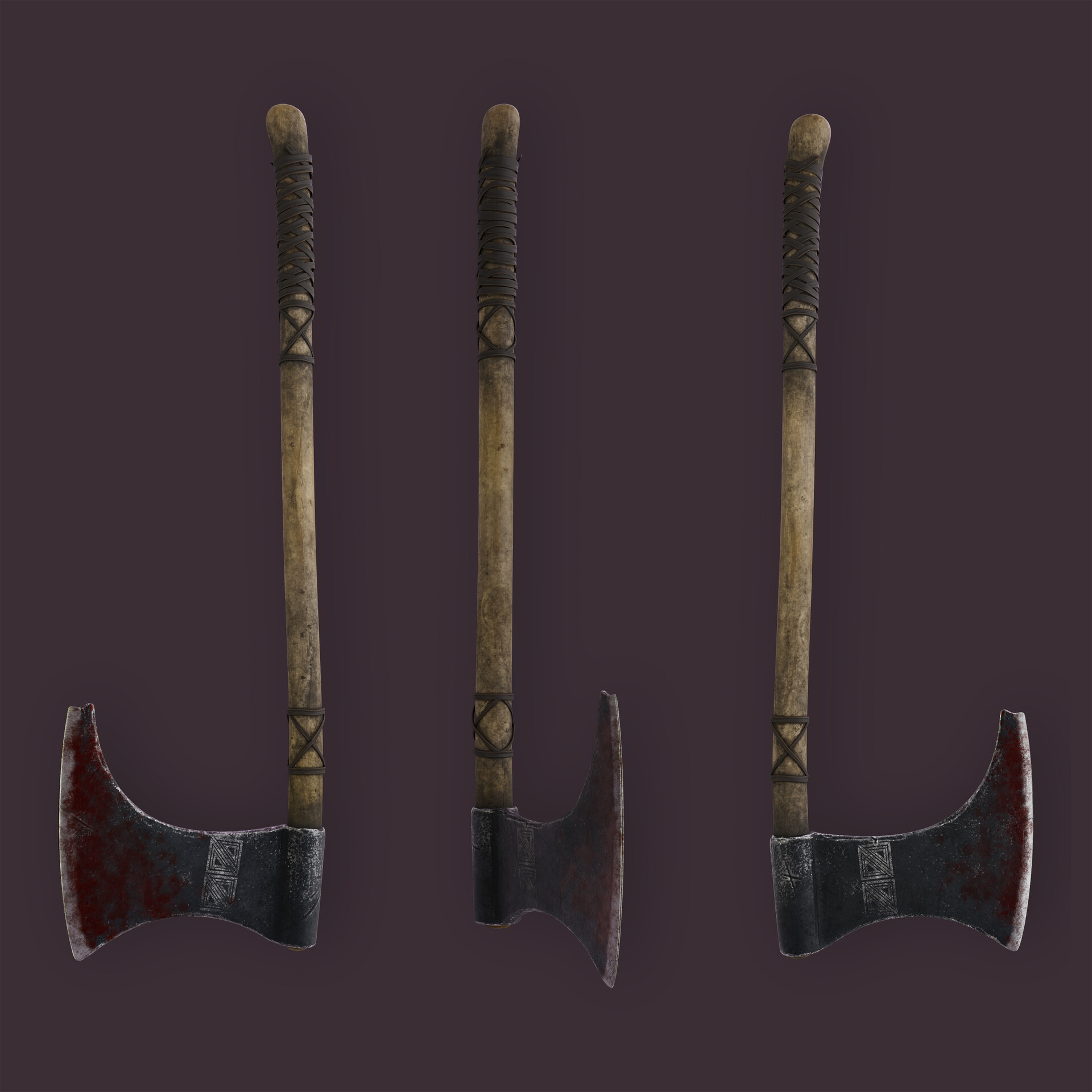 ArtStation - Weapon Prop - Axe for Creature