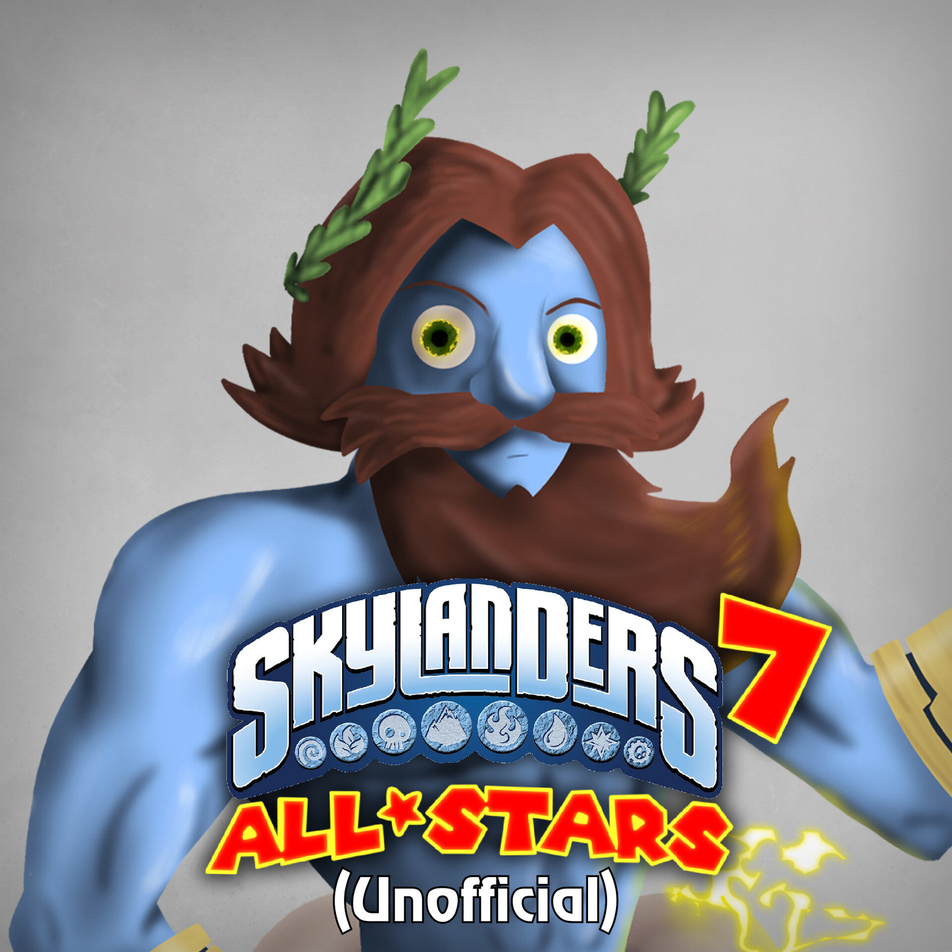 ArtStation - [Skylanders 7: ALL STARS | UNOFFICIAL] All-Star Lightning Rod