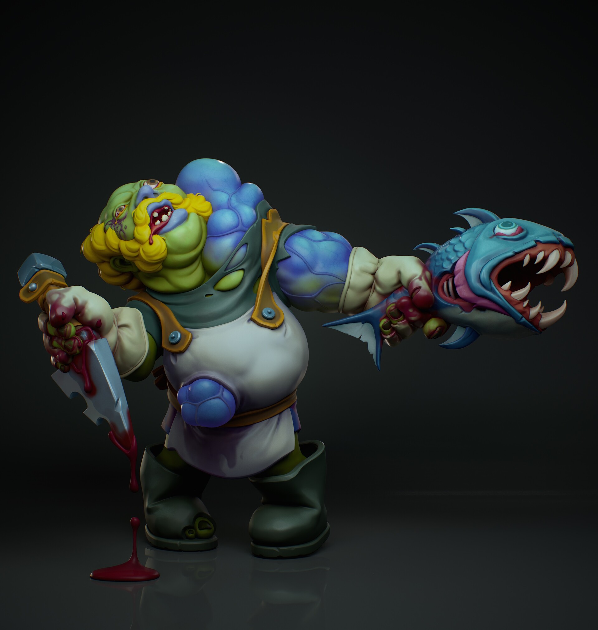 ArtStation - The infected chef