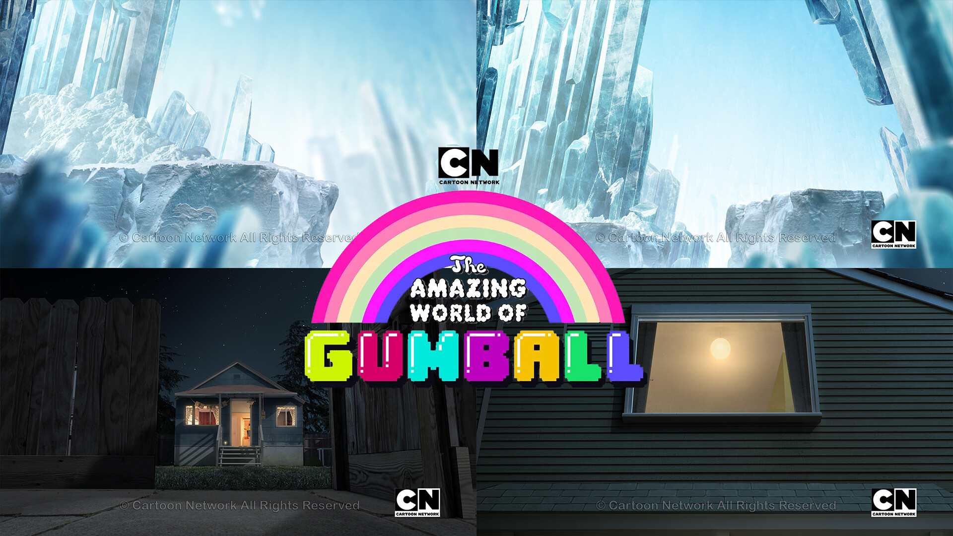 ArtStation - Backgrounds of Gumball Season 6 Part02