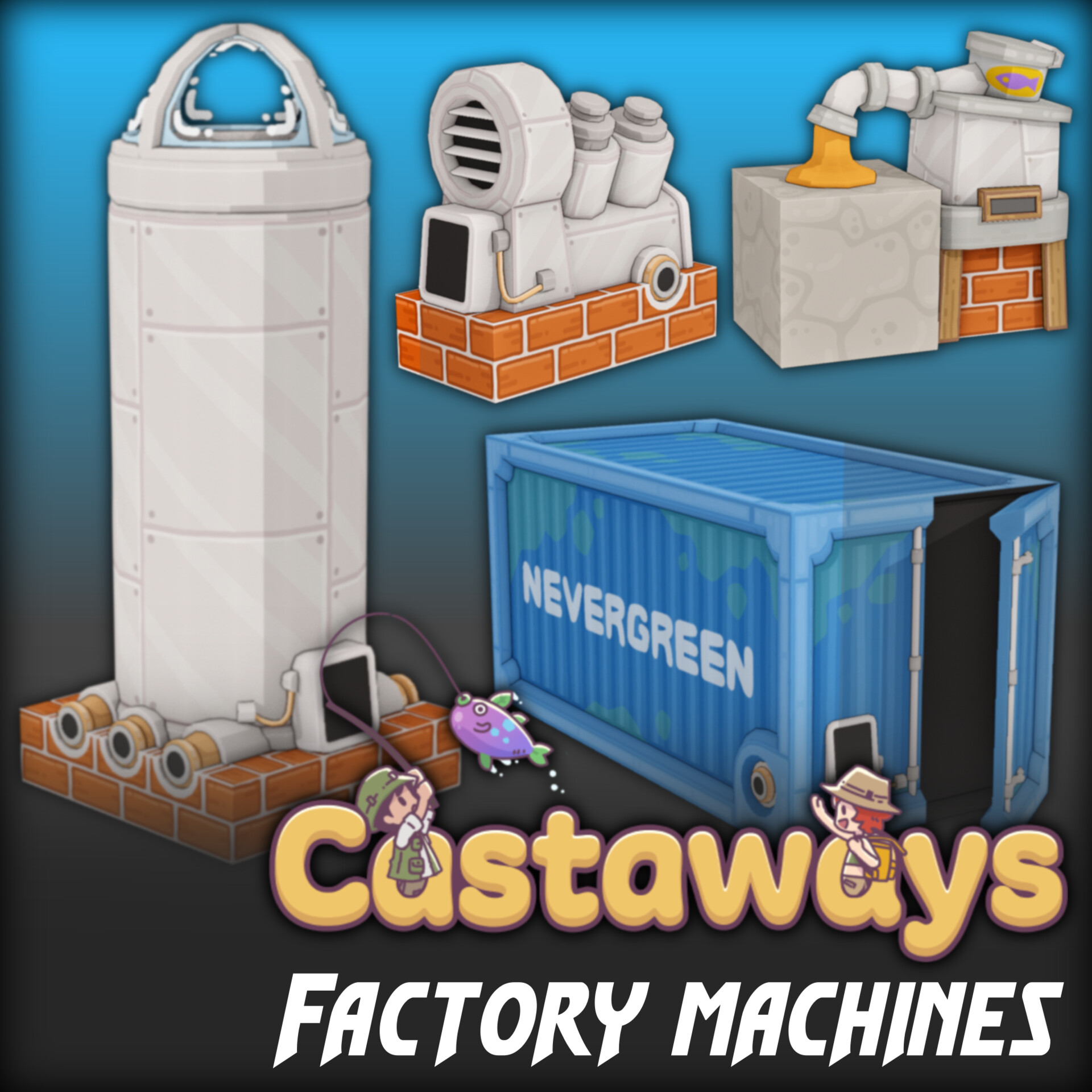 ArtStation - Factory Machines - Castaways
