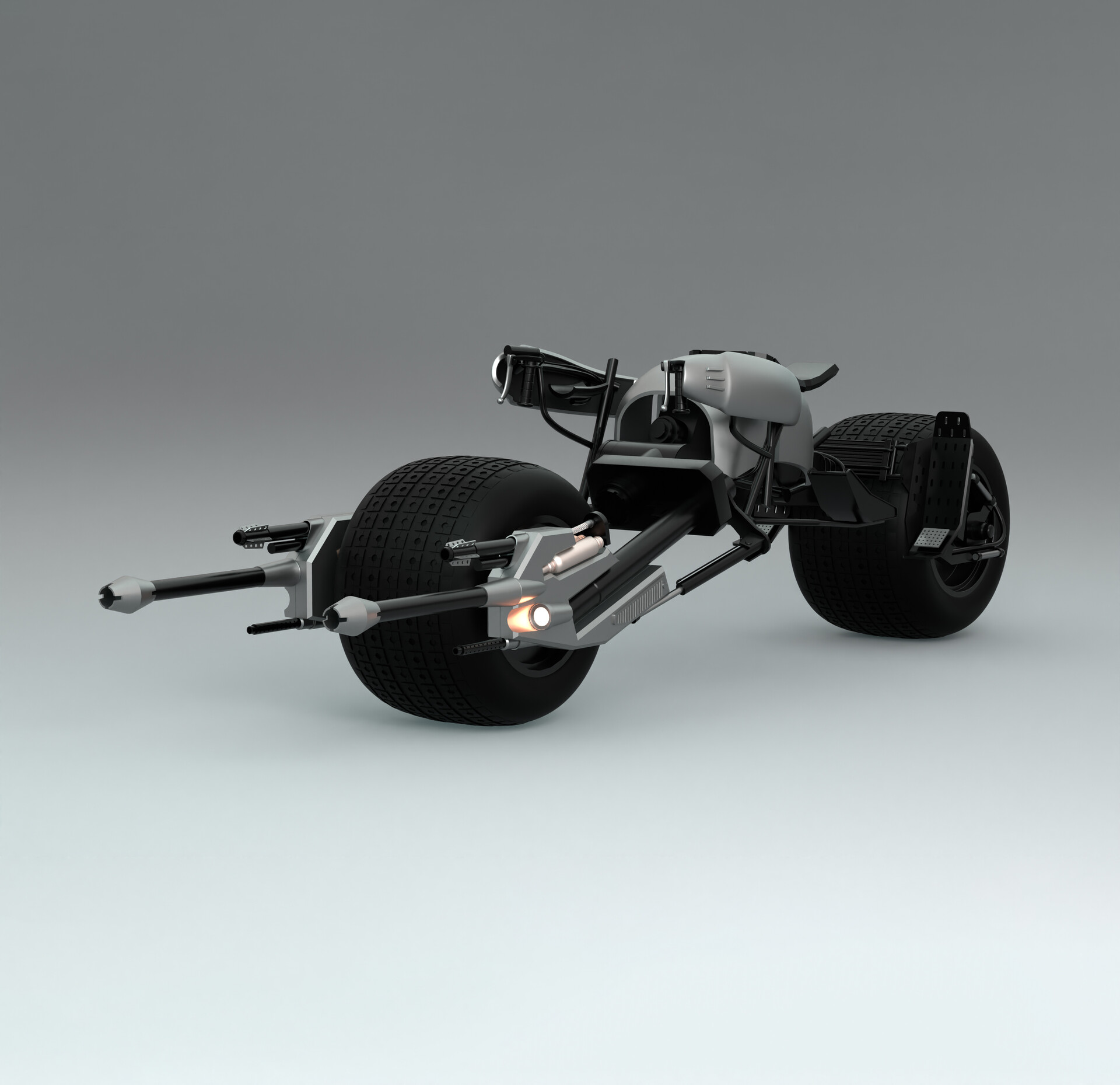 ArtStation - Batpod 3D Model • The Dark Knight