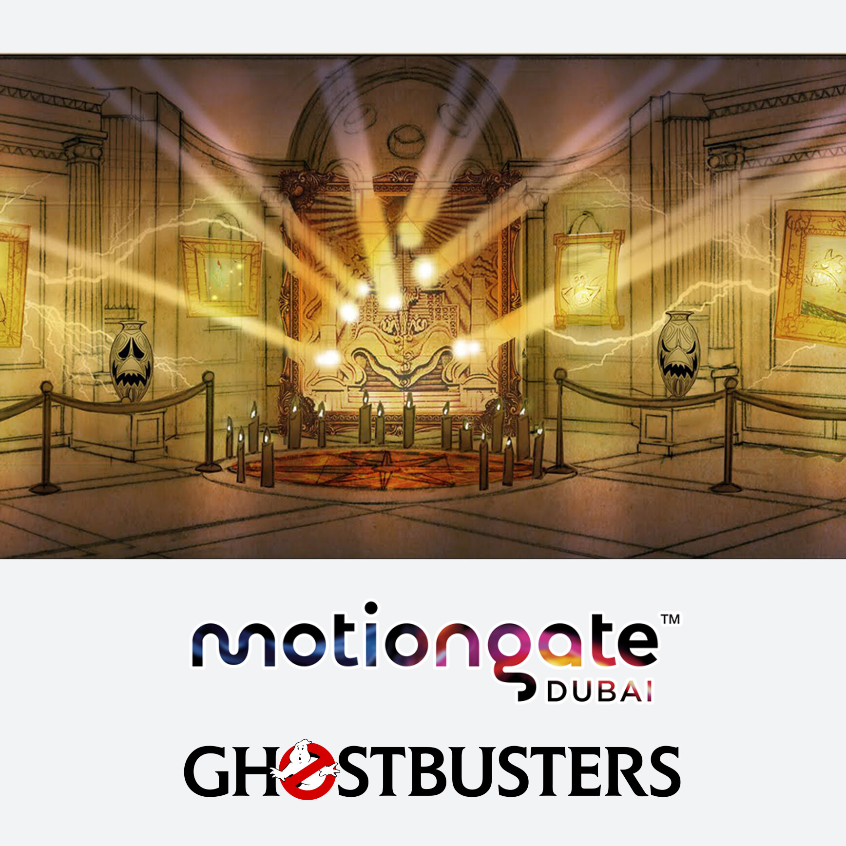 ArtStation - Riva Creative - "Ghostbusters - Motiongate, Dubai" - Art ...