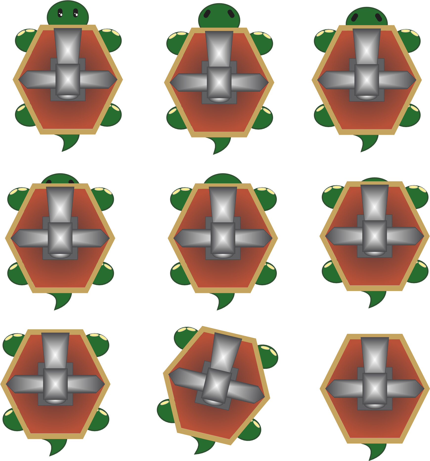 ArtStation - 2D Turtle Character