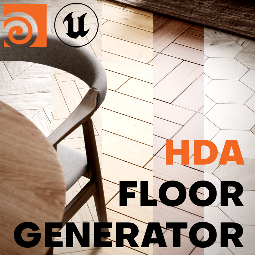 ArtStation - Procedural Tool | Floor Generator - Houdini Digital Asset ...