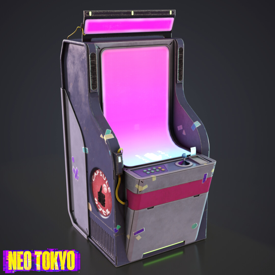 ArtStation - Arcade machine