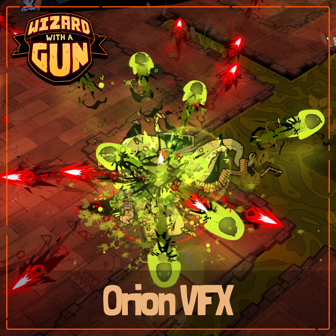 ArtStation - Wizard with a Gun VFX - Orion Boss