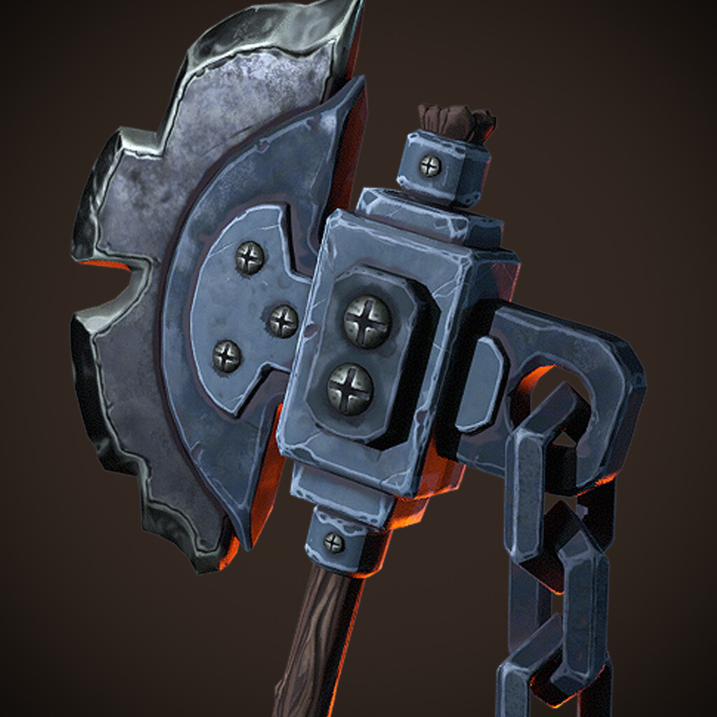 ArtStation - Fantasy Axe