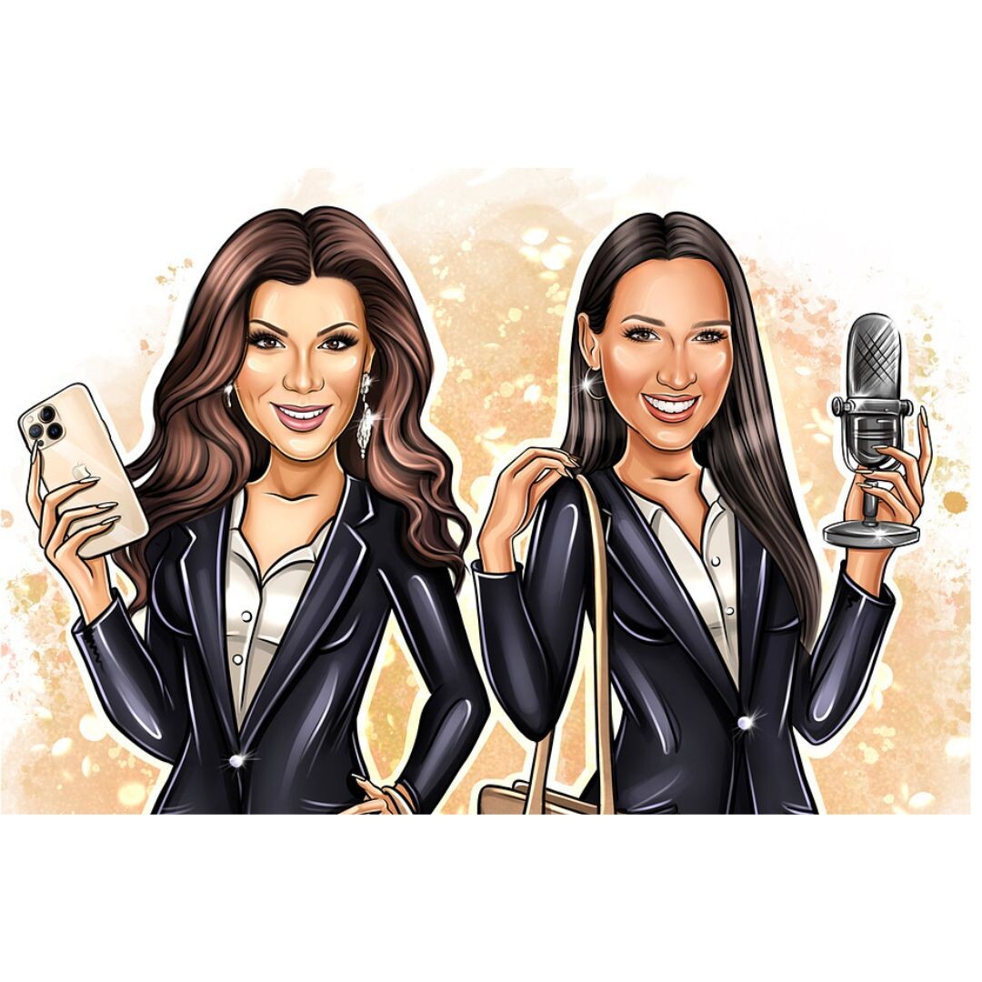 ArtStation - Two Girls Logo