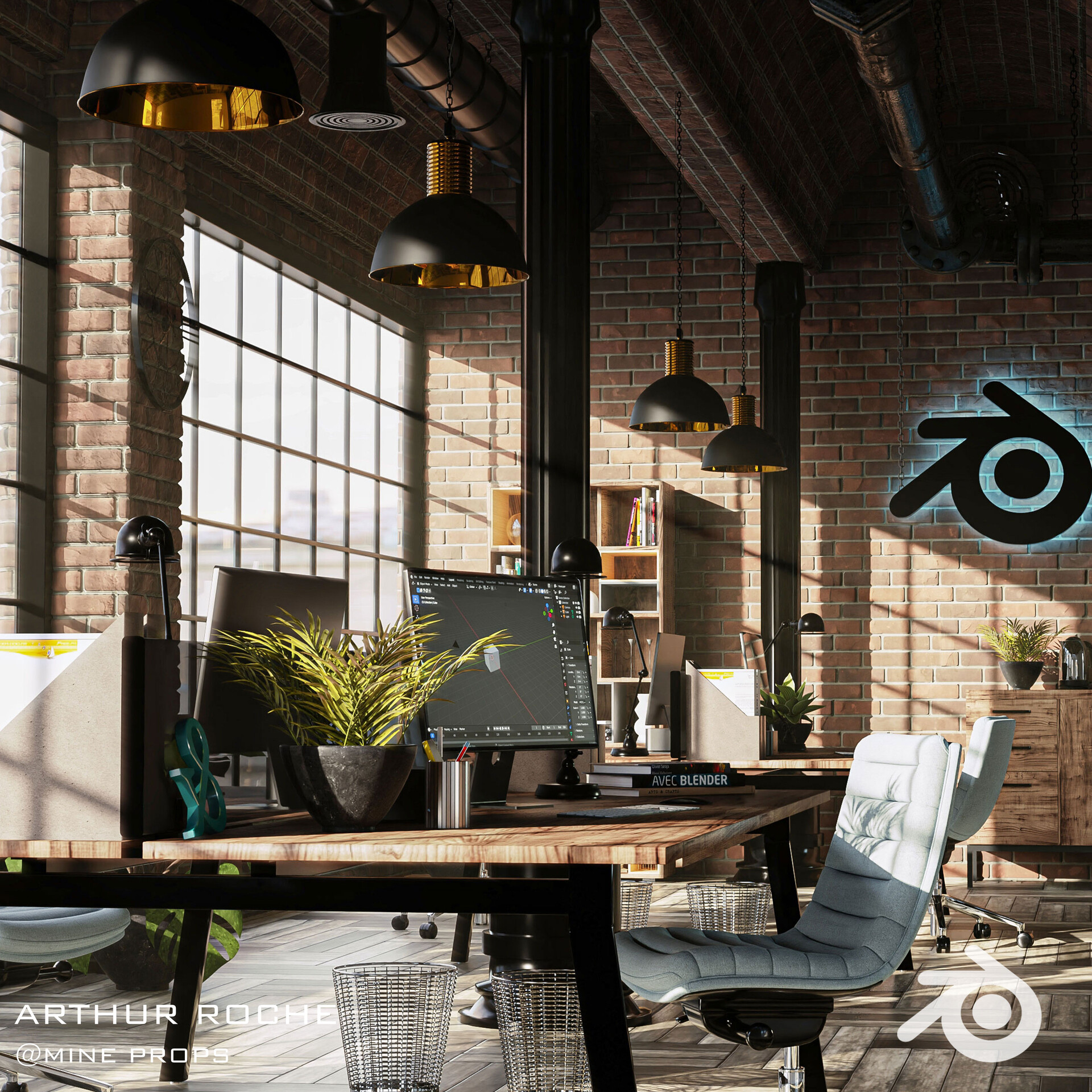 ArtStation - Level Art | Architecture Interior