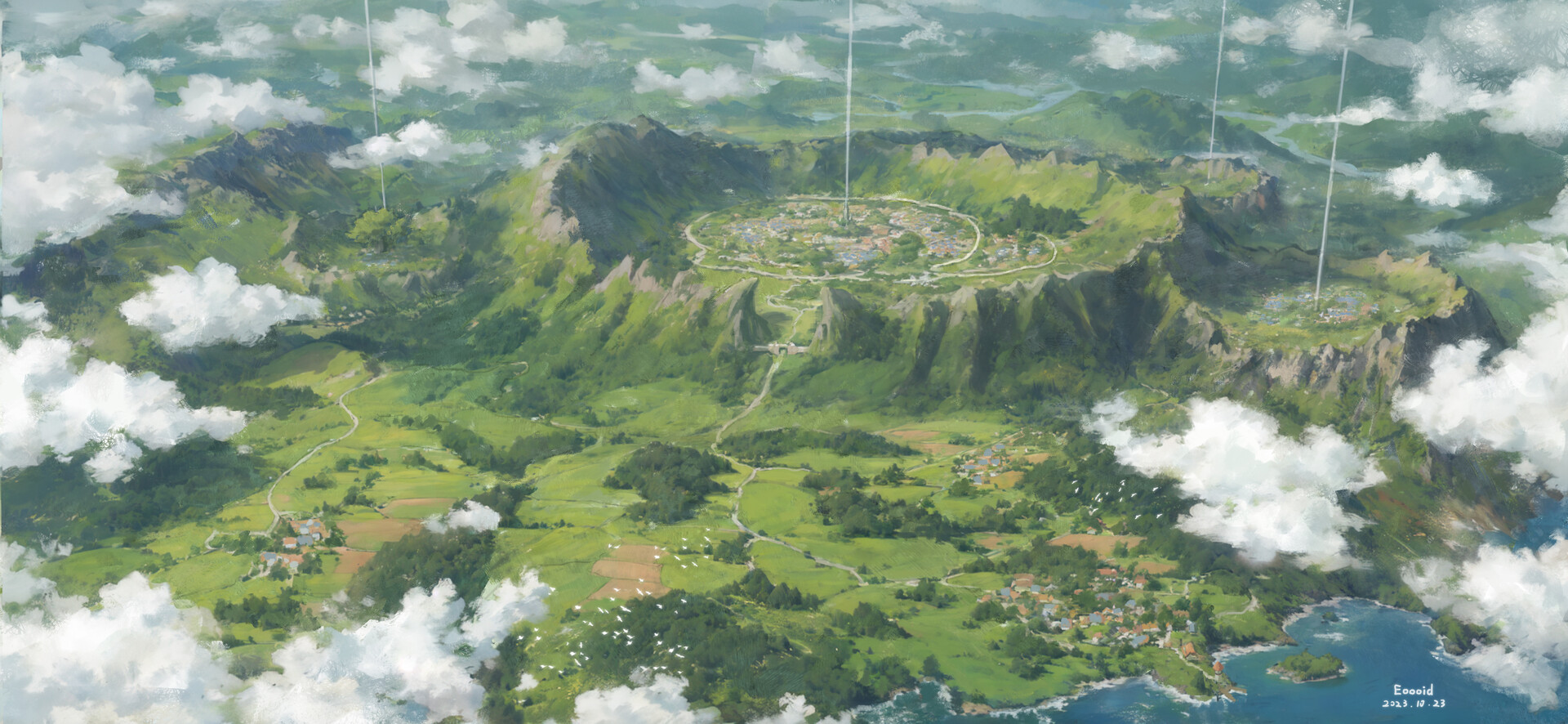 ArtStation - Wind-gathering basin