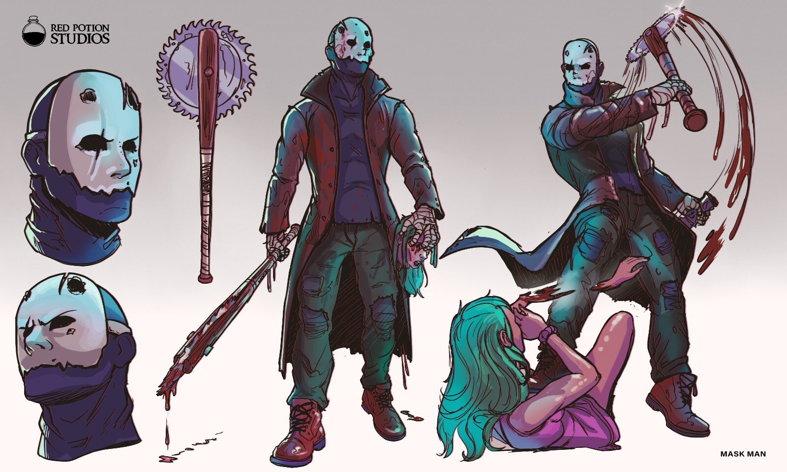 ArtStation - Character Sheet Design