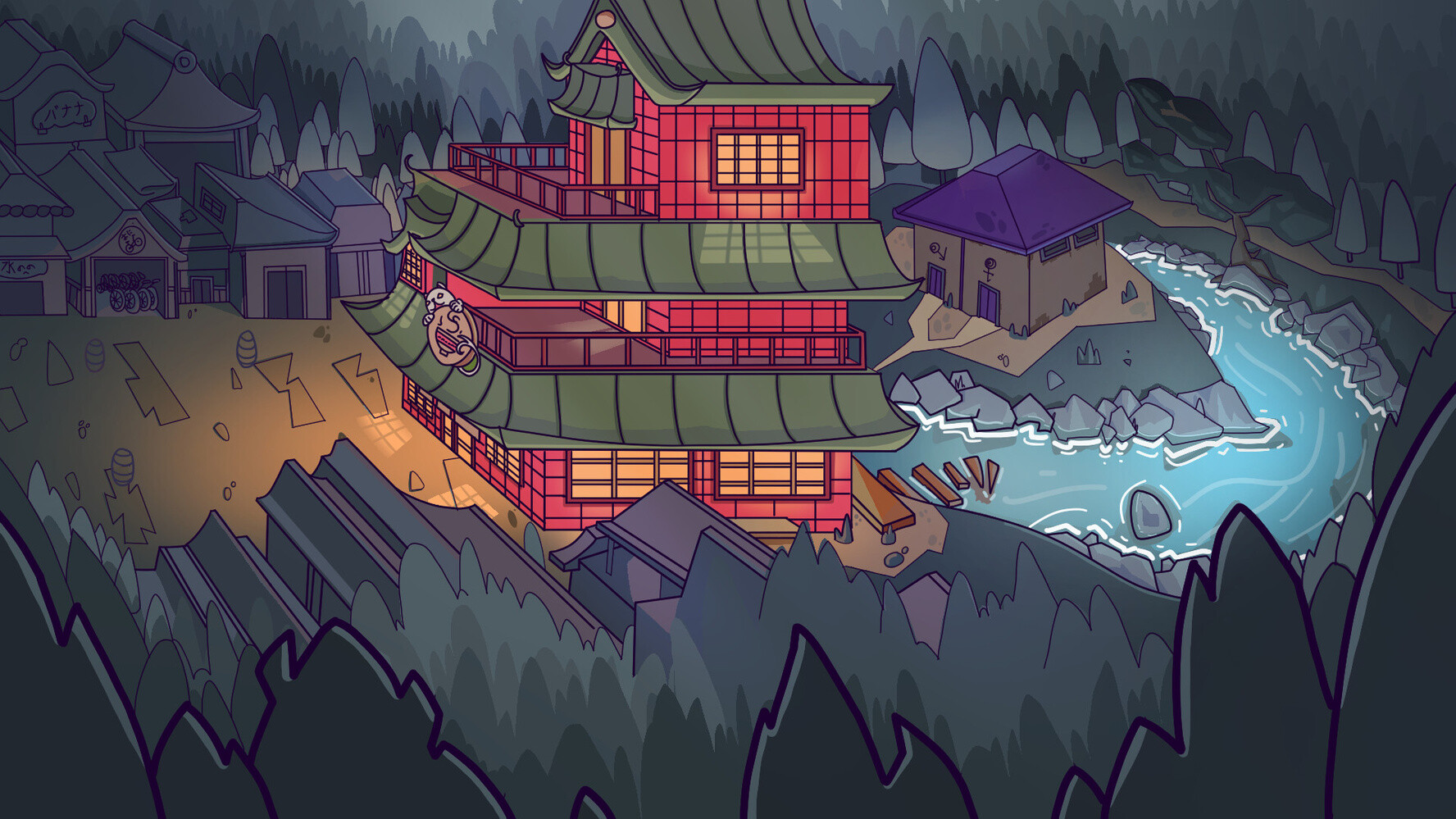 ArtStation - Afterlife in a Youkai Tale