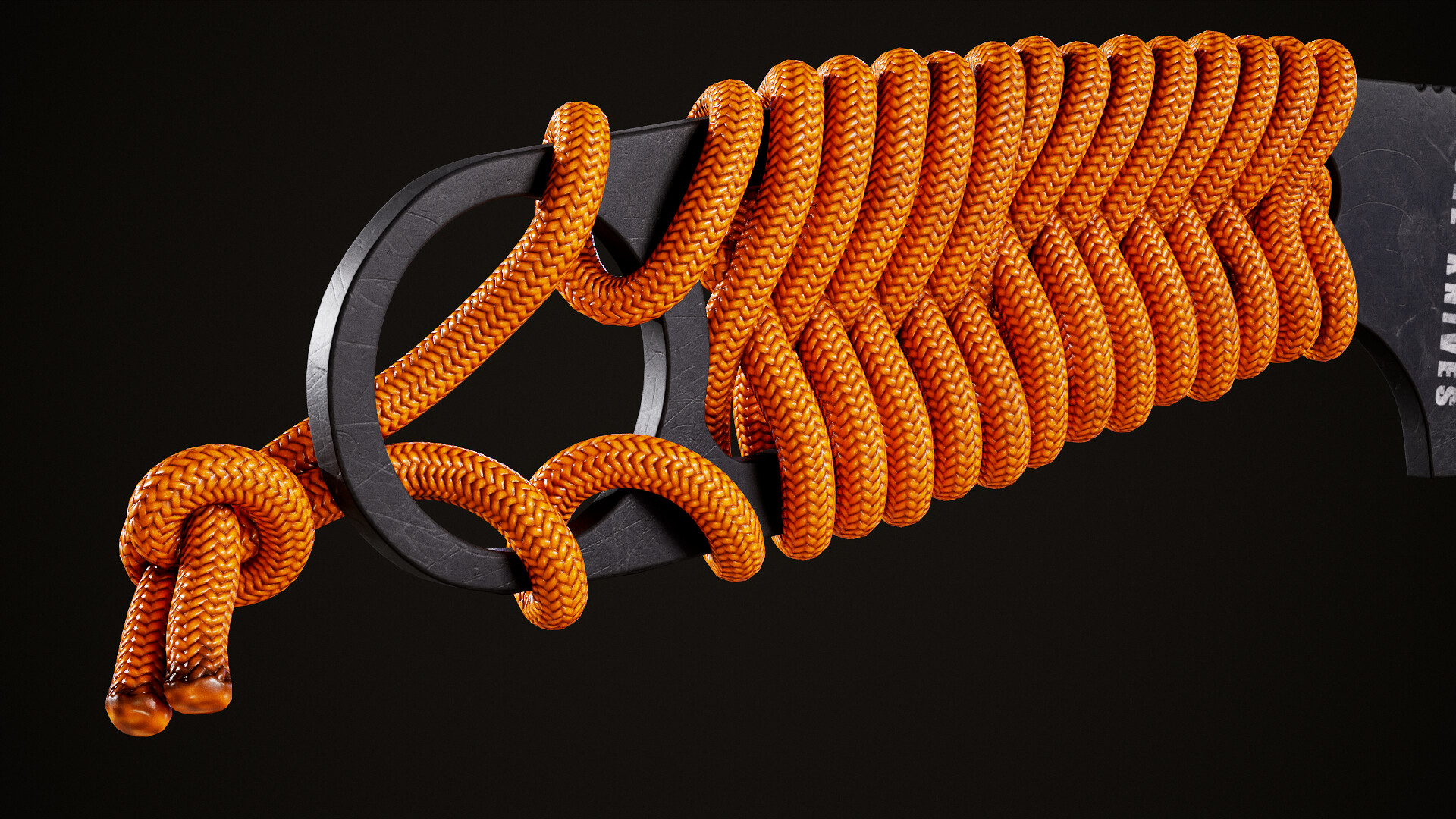 ArtStation - Paracord Knife