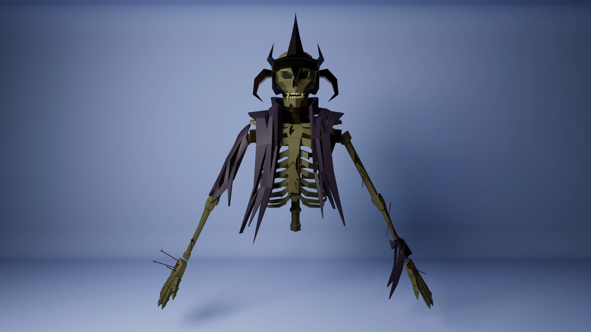 ArtStation - Giant king skeleton