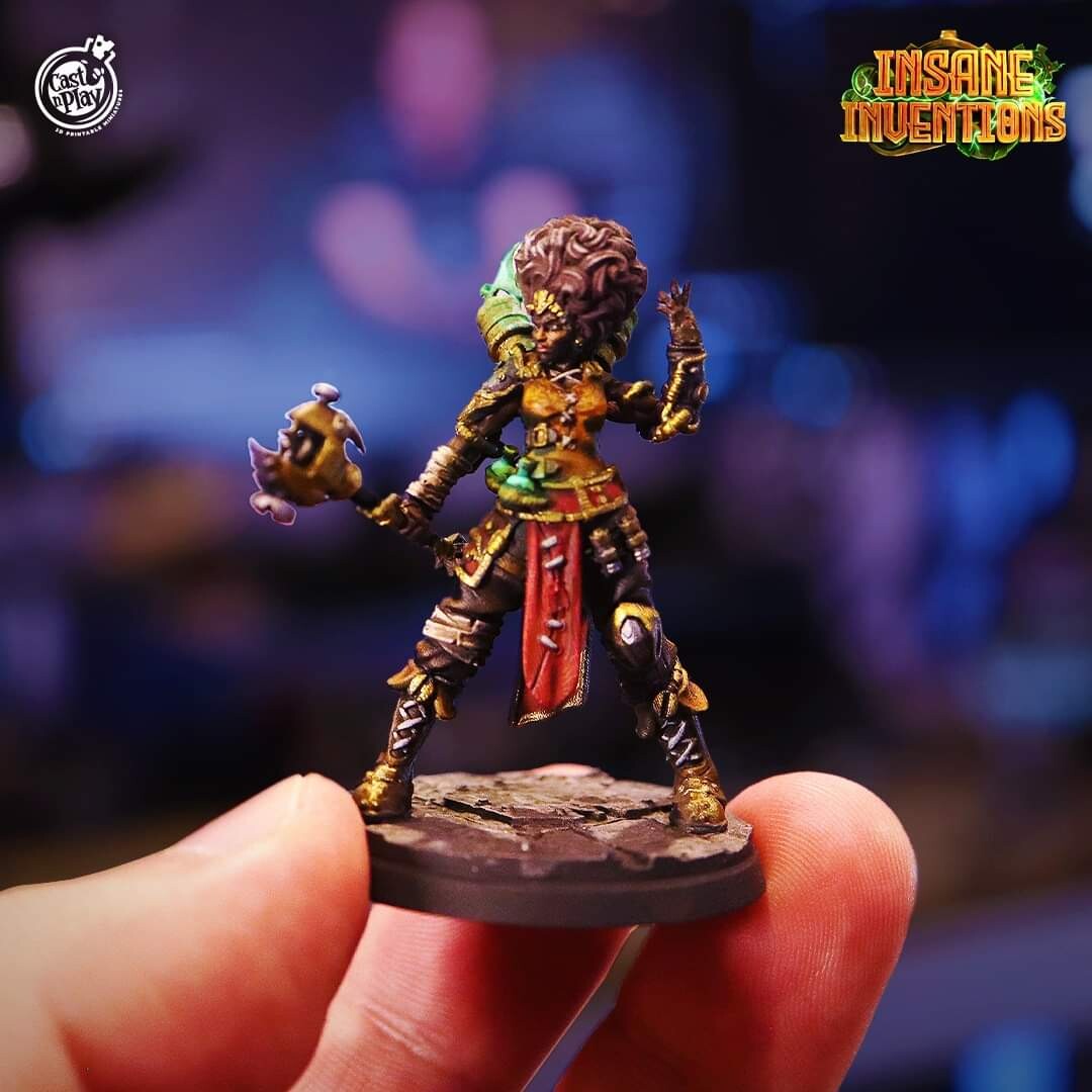 ArtStation - Human Mech Sorcerer