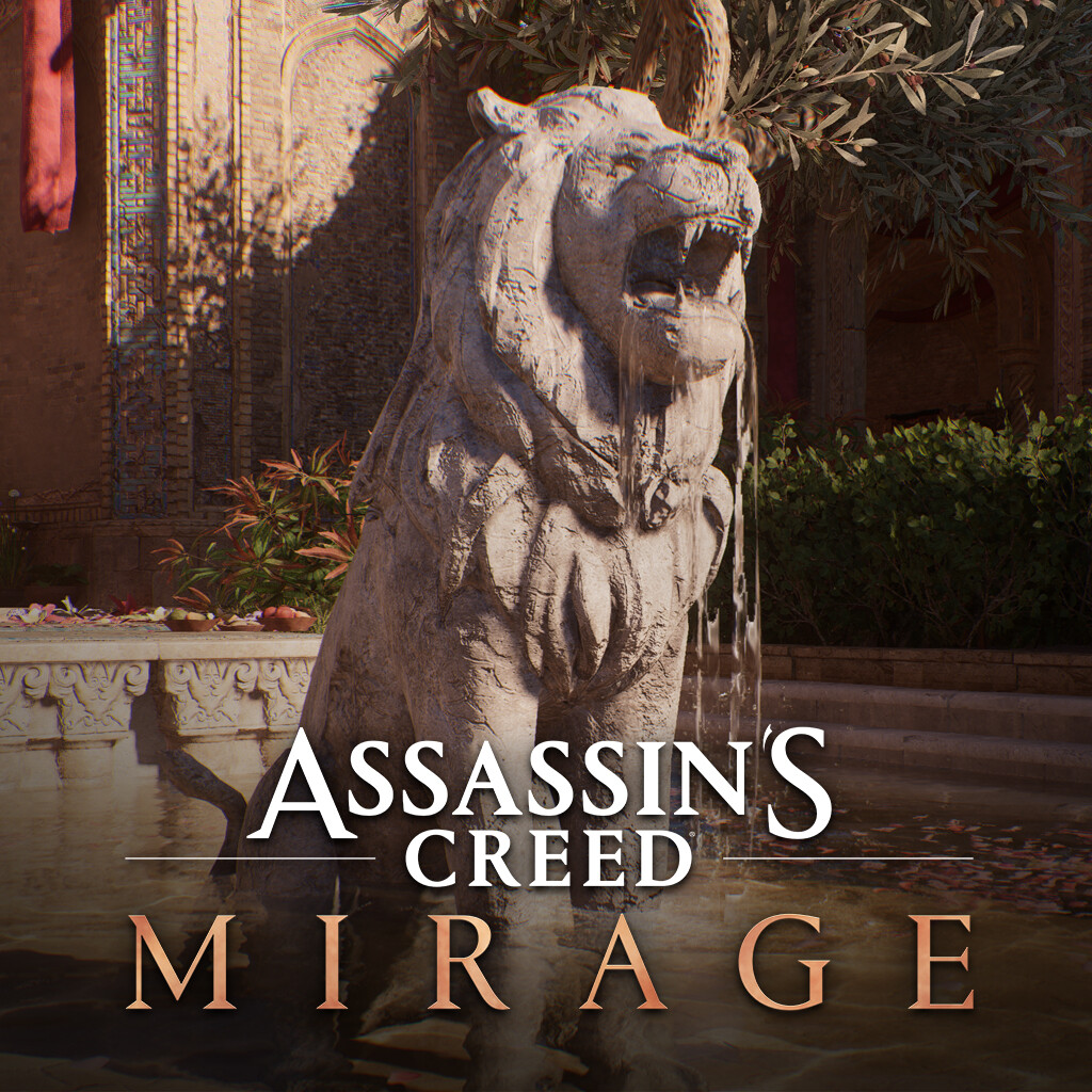 ArtStation - Assassin's Creed Mirage • Props • Lion Statue