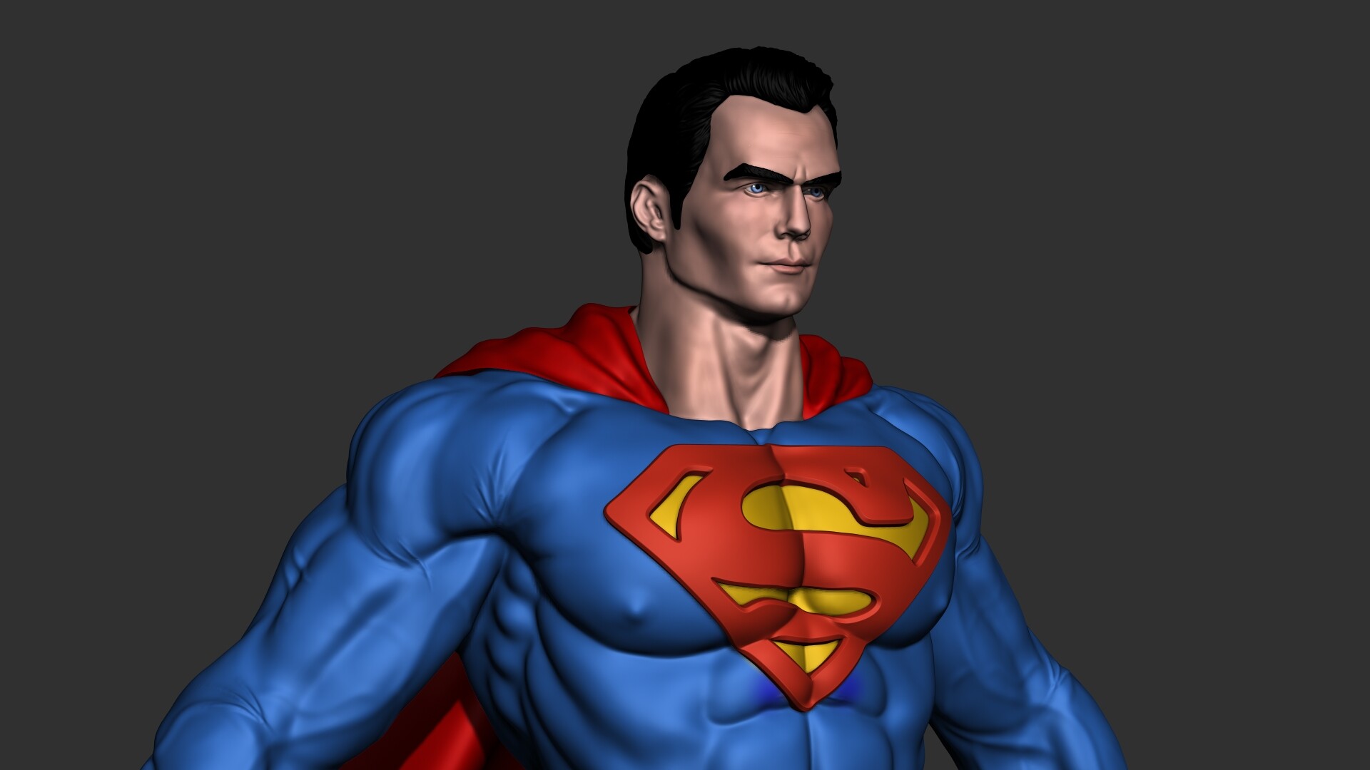 ArtStation - Henry Cavill Superman Character Modeling